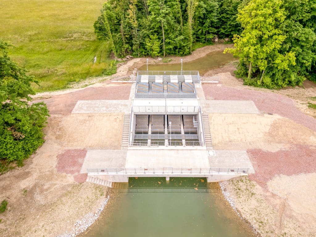 Retention basin Breisach/Burkheim - Landustrie